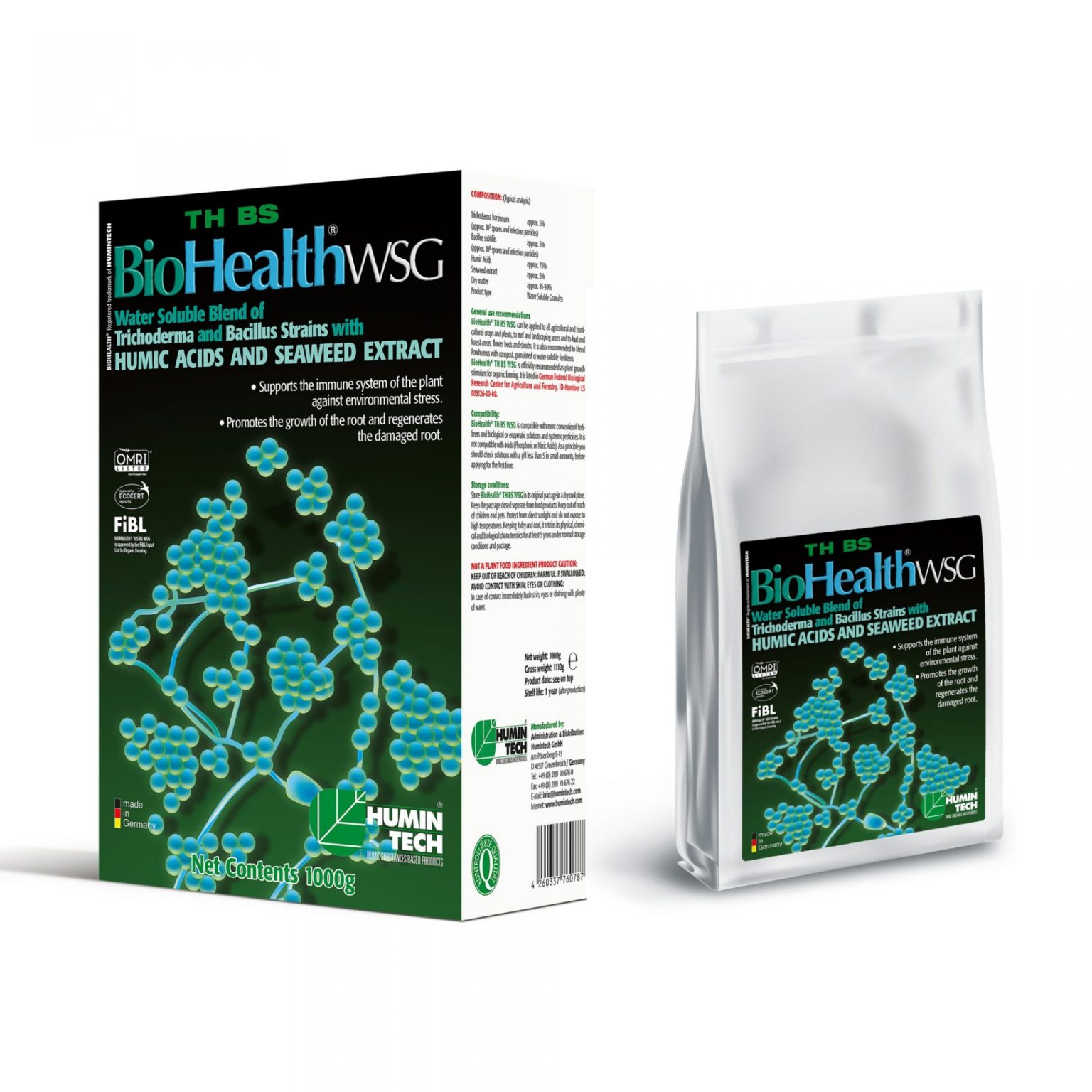 BioHealth WSG – 1 kg, 10 kg, 25 kg – Proeco